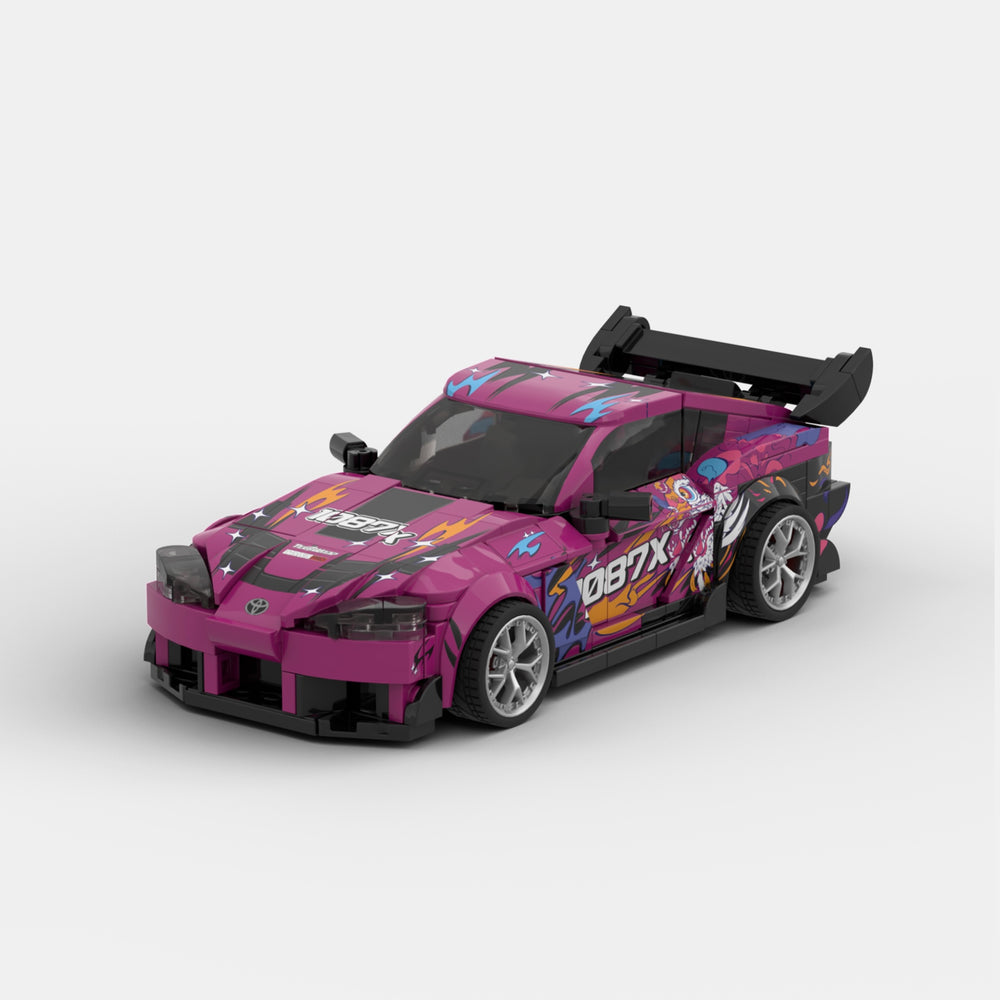 1087x Drift Team Toyota Supra – Minibricks